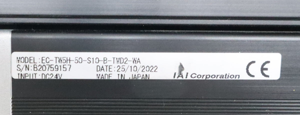 IAI エレシリンダ EC-TW5H-50-S10-B-TMD2-WA（ケーブル長さ4.5m） – メンテナンスパーツ