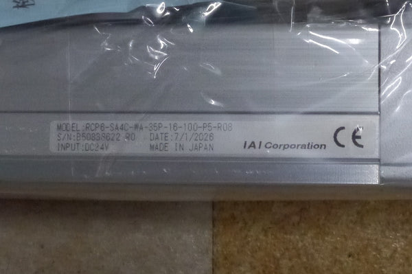 IAI ロボシリンダ－ RCP6-SA4C-WA-35P-16-100-P5-N * – メンテナンスパーツ